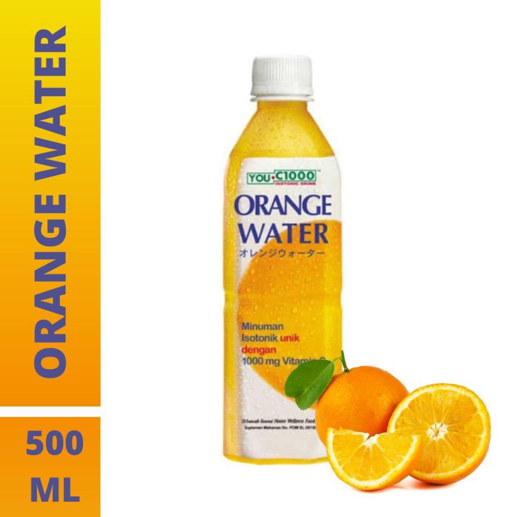 Jual Orange Water & Lemon Water 500ML 1 dus isi 24 botol | Shopee Indonesia