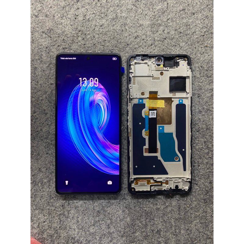 Jual LCD TS TOUCHSCREEN FULLSET FRAME INFINIX NOTE 30 PRO X678B ...