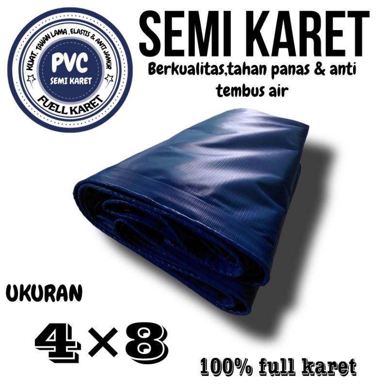 Jual PVC Semi Karet Ukuran 4x8 super kuat kualitas tahan panas matahari ...