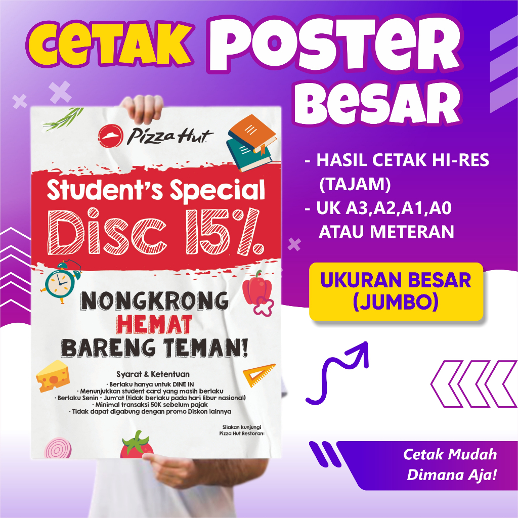Jual CETAK POSTER BESAR | POSTER JUMBO | POSTER LARGE FORMAT | POSTER ...