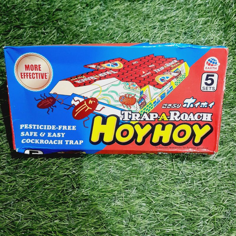 Jual Perangkap Kecoa Hoy Hoy 1 Pack = 5 pcs Trap a Roach New Good ...