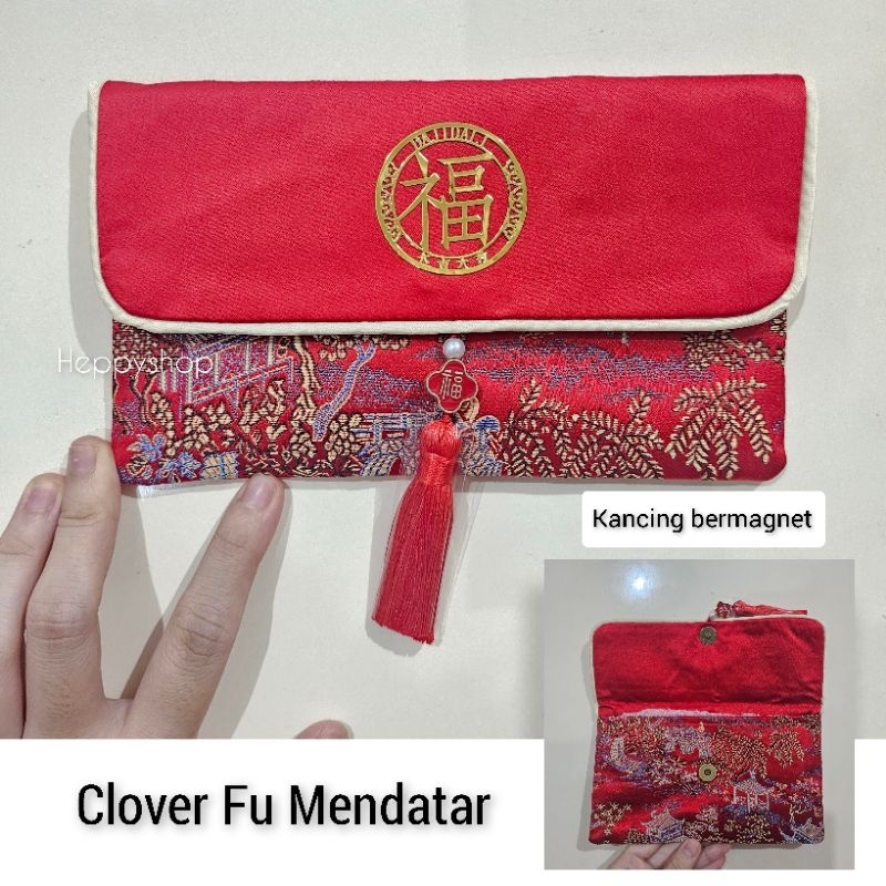 Jual Dompet Angpao Kain Imlek, Angpao Kain Merah Chinese | Shopee Indonesia