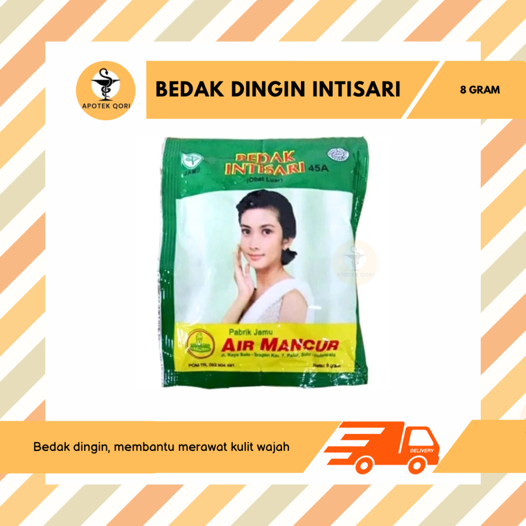 Jual BEDAK DINGIN INTISARI AIR MANCUR SACHET 8 GRAM/MERAWAT KULIT WAJAH ...