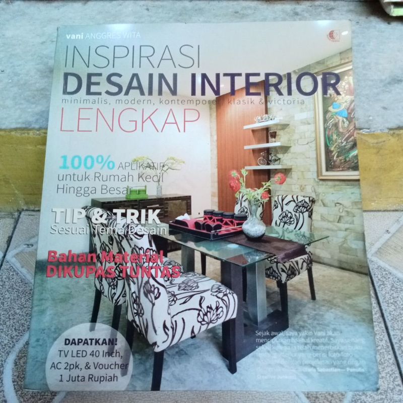 Jual Buku Arsitek - Inspirasi Desain Interior Lengkap | Shopee Indonesia