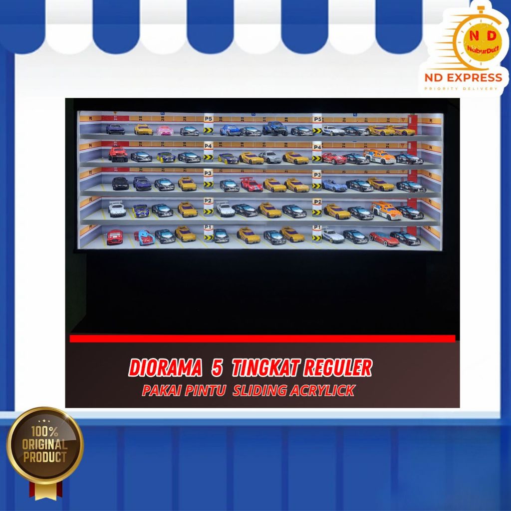 Jual Diorama Parkiran bassement Mobil Hot Wheels / Diecast / Display ...