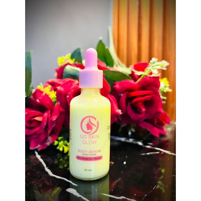 Jual GG Skin Glow Body Serum Bright Dose With Double AHA Boosting 50 mL ...