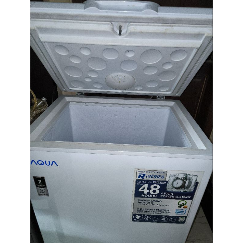 Jual Freezer box Aqua 150 liter R series | Shopee Indonesia