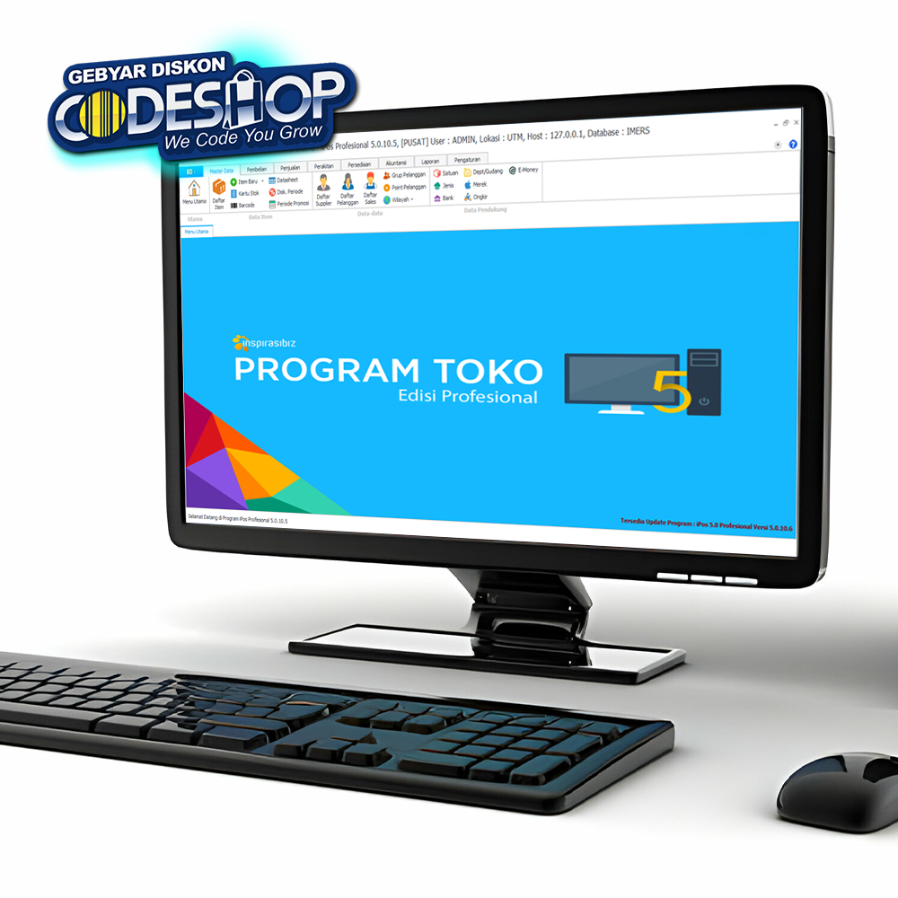 Jual Inspirasibiz iPos 5.0 Profesional Program Toko Edisi Pro Software ...