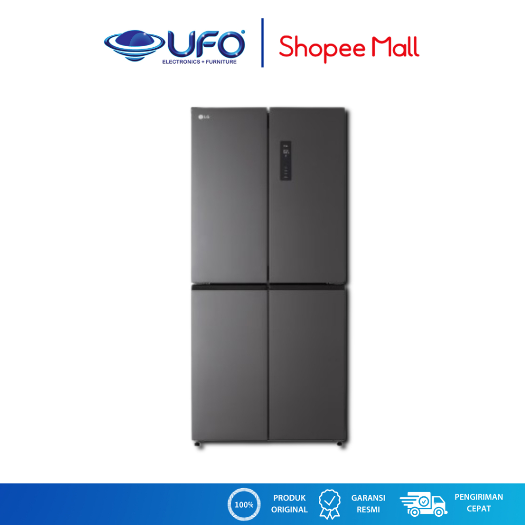 Jual LG Lemari Es Multidoor Smart Inverter 527 Liter Gross GCFB47FFQAB ...