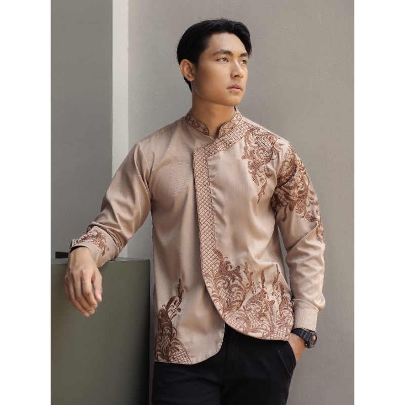 Jual Kemeja Bordir Pria NUC.ID Wisnu 04 (Coksu) | Shopee Indonesia