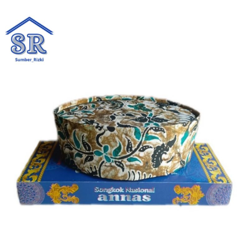 Jual Peci Batik Songkok Batik Tinggi 6/7/8 cm Kopiah Batik Bahan Kain ...