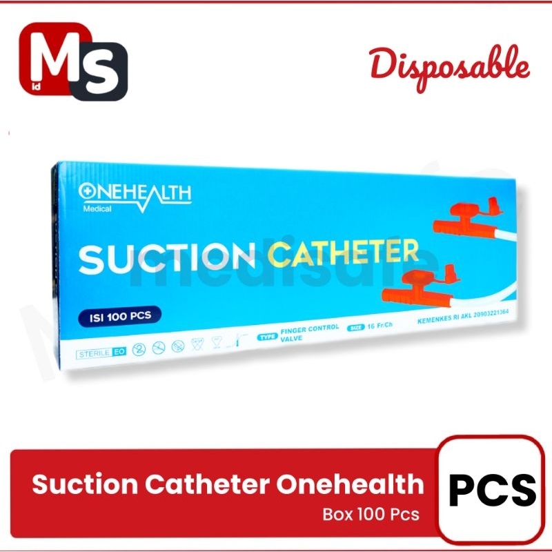 Jual Suction Catheter Onehealth Selang Bantu Hisap Lendir Ingus Pada ...