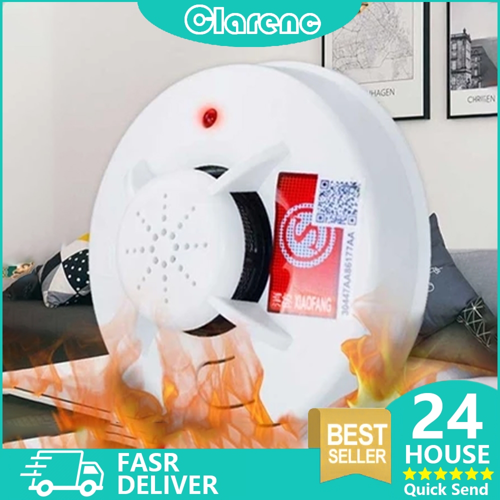 Jual Alarm asap/alarm asap kebakaran/alarm kebakaran otomatis | Shopee ...