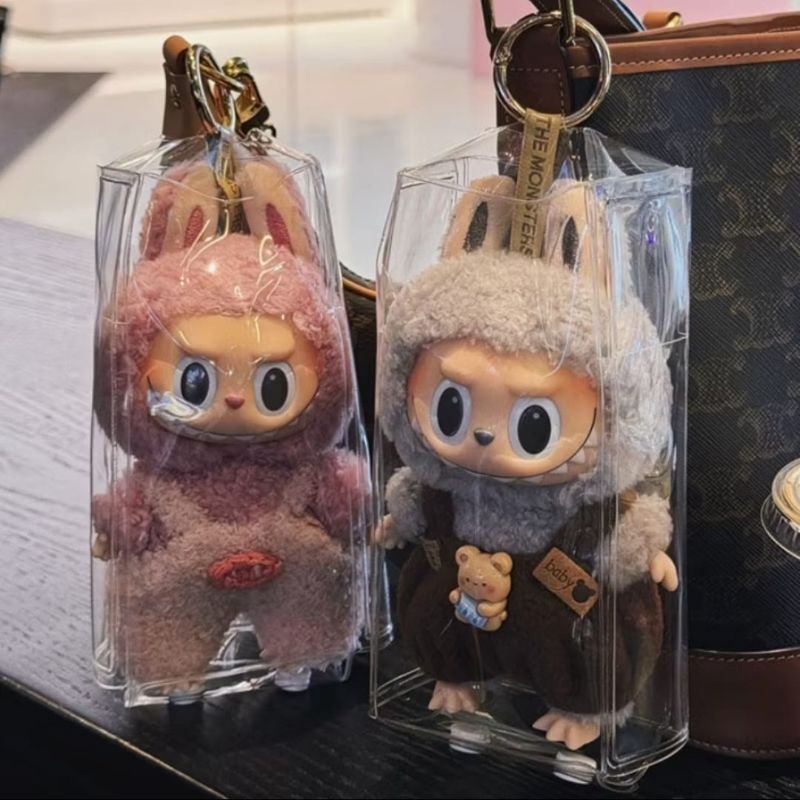 Jual 1 pcs Cover Labubu Pendant Labubu PopMart Macaron Keychain ...