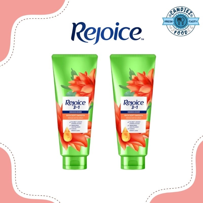 Jual Rejoice Conditioner Rich Soft&Smooth 150ml | Shopee Indonesia