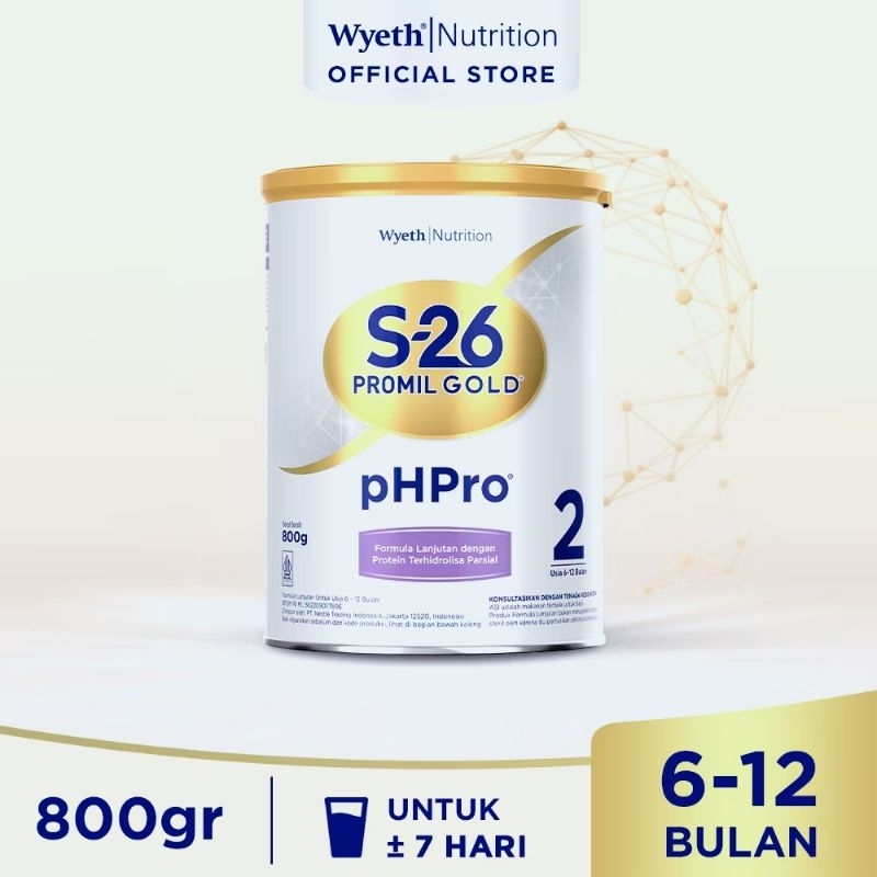 Jual S-26 promil gold phpro 2 /800gr untuk usia 6 - 12 bulan | Shopee ...
