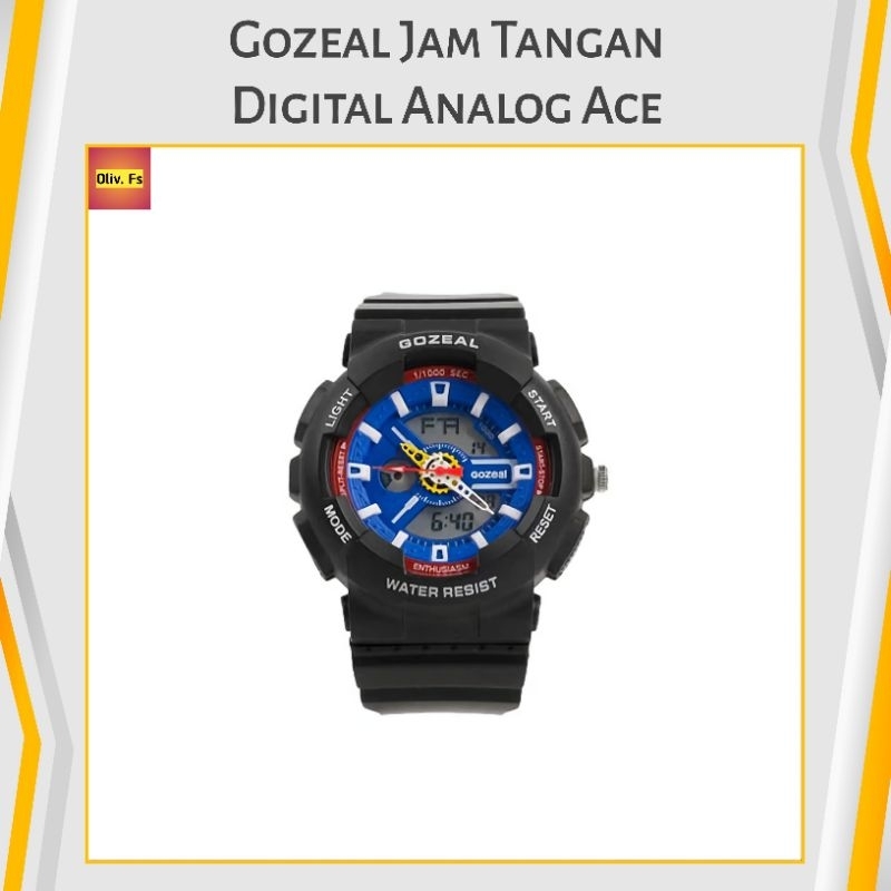 Jual Gozeal Jam Digital Analog Watches Ace | Shopee Indonesia