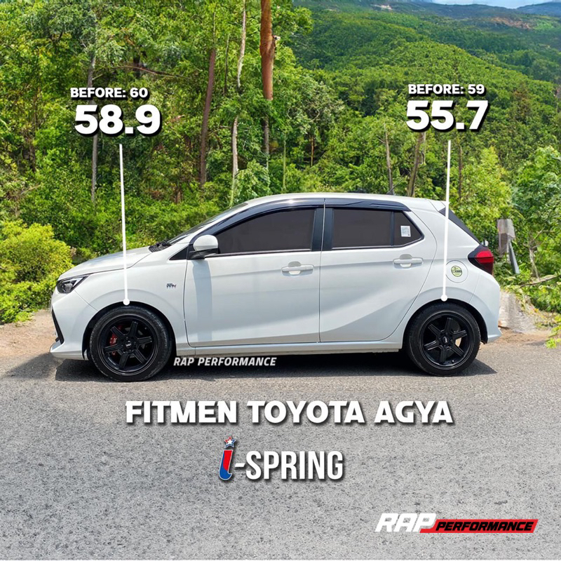 Jual Ispring Per Loweringkit Agya Ayla (Ceper) | Shopee Indonesia