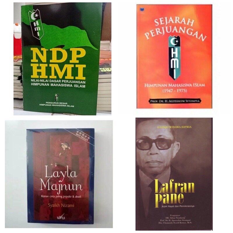 Jual Paket 4 Buku HMI TERMURAH || NDP HMI, SEJARAH PERJUANGAN HMI ...