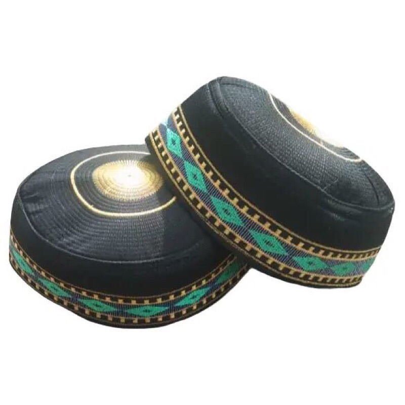 Jual peci kopiah trompah bugis/ peci kopiah bugis/peci dapak bugis ...