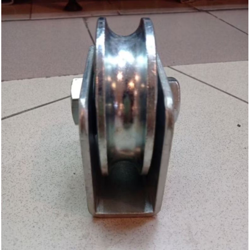 Jual roda pintu pagar/roda pintu gerbang/roda pagar besi/roda besi 4 ...