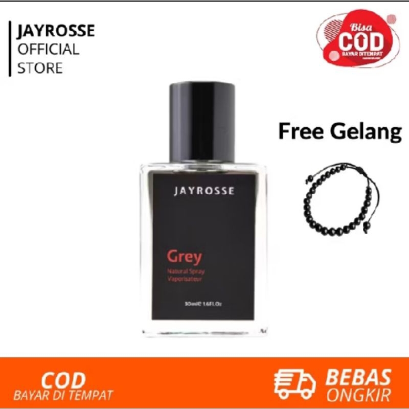Jual Start Jayrosse Perfume - Grey | Parfum Pria RougeGrey Noah Luke ...