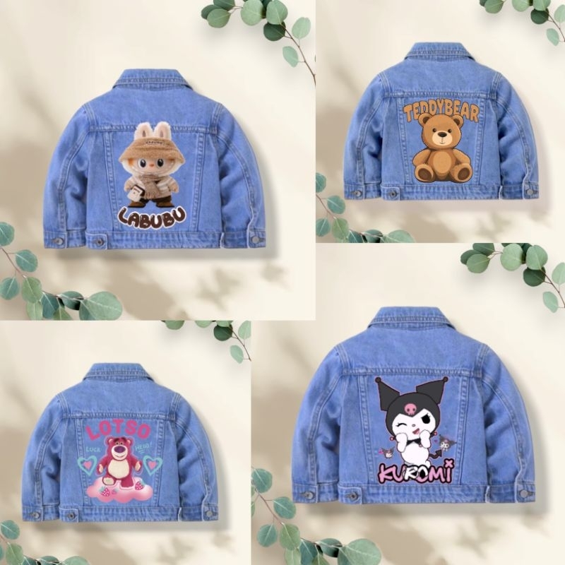Jual Jaket Labubu Jeans Anak Perempuan 1-10 Tahun | Shopee Indonesia