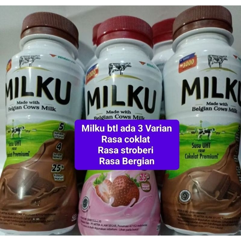 Jual Milku BTL Ada 3 Varian Rasa Coklat | Shopee Indonesia