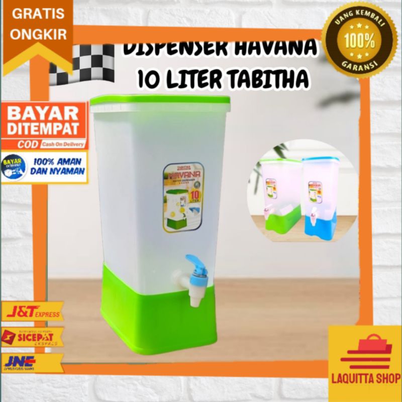 Jual dispenser air es teh havana kapasitas 10liter, wadah dispenser air ...