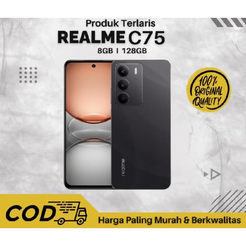Jual REALME C75 8/256 GARANSI RESMI INDONESIA 100%PRODUK ORIGINAL | Shopee Indonesia