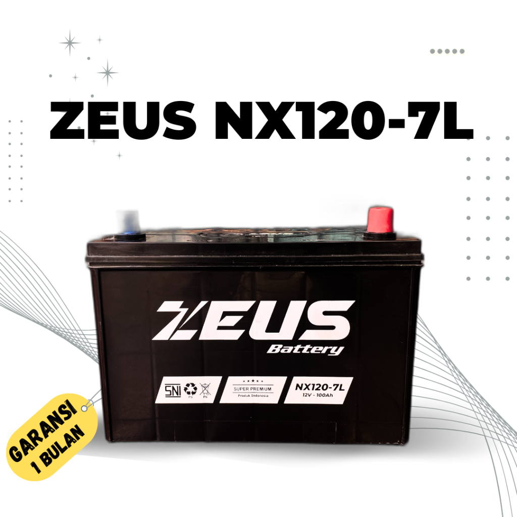 Jual Aki mobil Ford Everest Diesel Zeus NX120-7L EP (95D31L) Mf aki kering | Shopee Indonesia