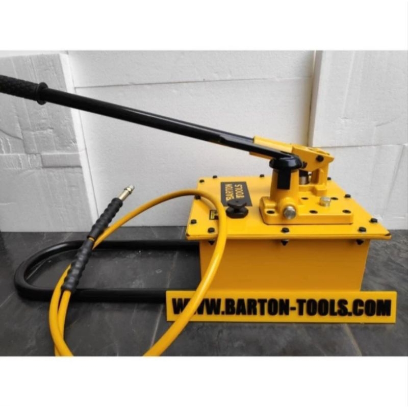 Jual 7L Hydraulic Pump Pompa Tangan Manual Hidrolik Single Acting BARTON | Shopee Indonesia