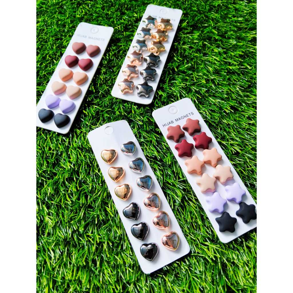 Jual Bros Magnet pengganti Peniti dan Pentul Untuk Bros dagu Bros Bahu ...