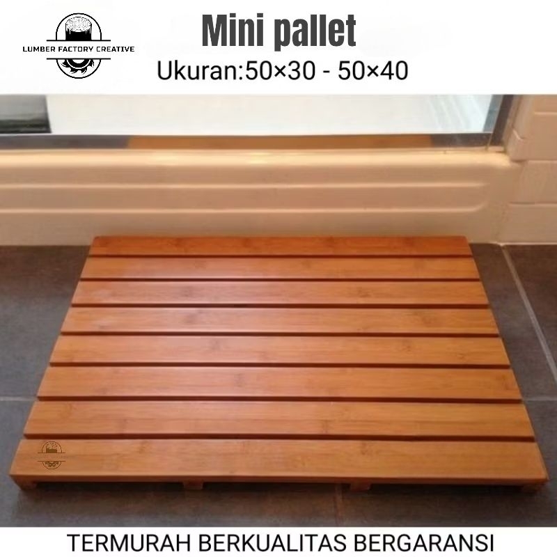 Jual mini pallet | pallet kayu kecil | Tatakan kayu serbaguna | Shopee ...