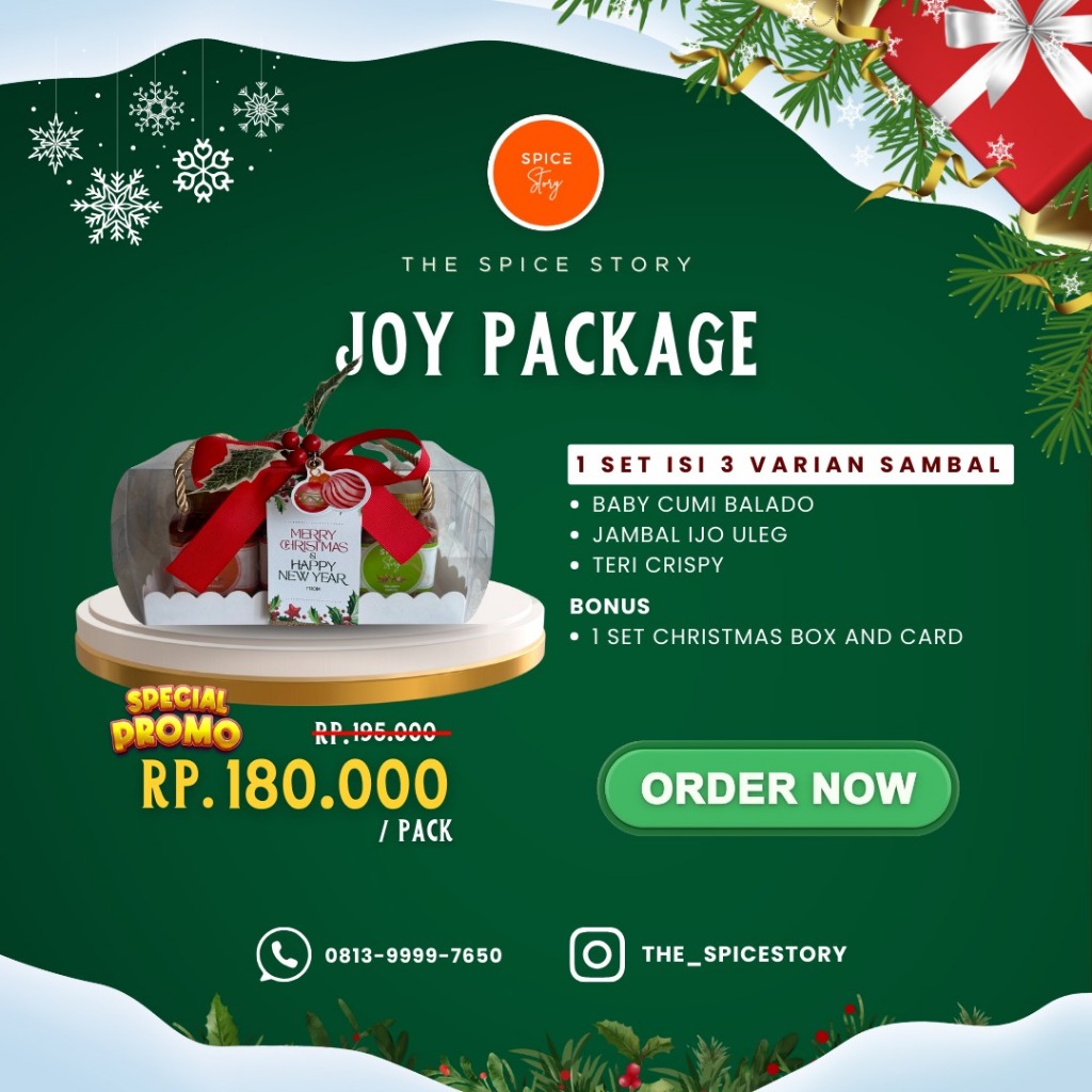 Jual Paket Hampers Christmas/Natal 2024 - PAKET JOY | Shopee Indonesia