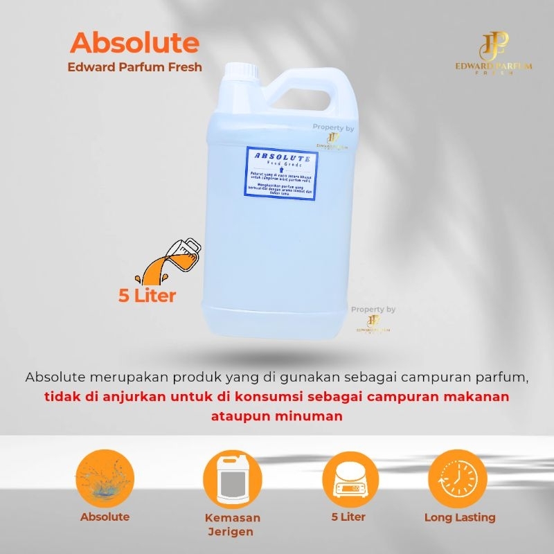 Jual ABSOLUTE FOOD GRADE 96% - Campuran Parfum Kemasan 5 Liter | Shopee ...