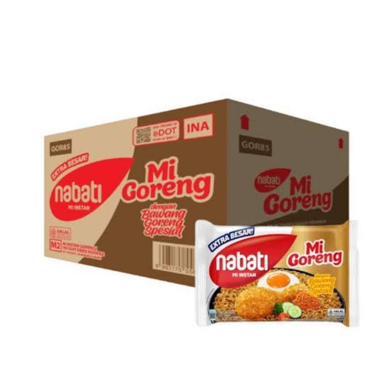 Jual Nabati Mie Goreng ( 1pak isi 5Pcs) | Shopee Indonesia