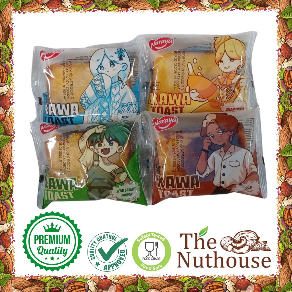 Jual Naraya Ikawa Toast 60gr / Roti panggang Selai Rasa Coklat ...