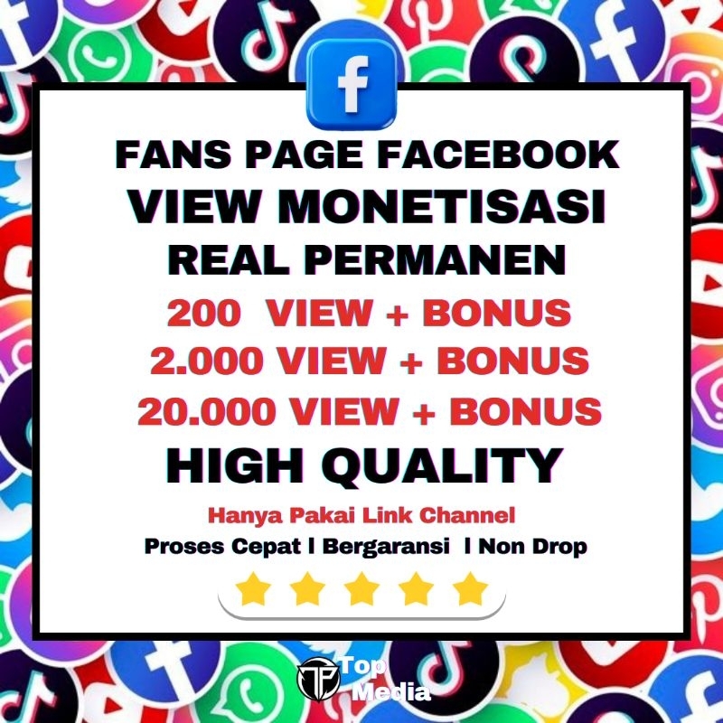 Jual VIEW MONET FACEBOOK PACKPAGE PERMANEN | Shopee Indonesia