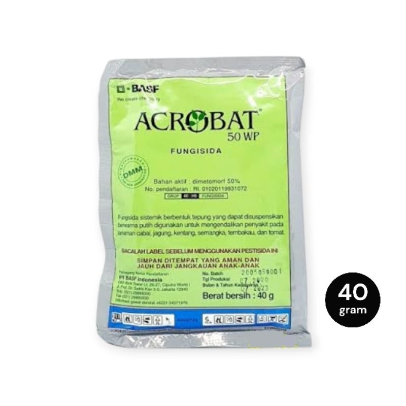Jual Fungisida ACROBAT 50 WP kemasan 40 gram | Shopee Indonesia