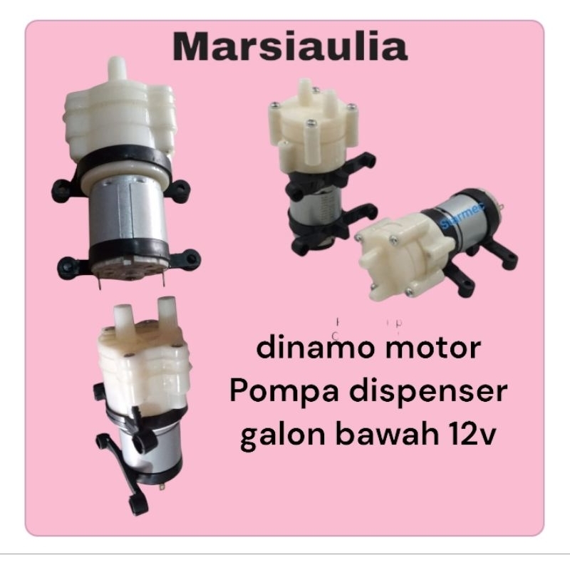 Jual dinamo motor Pompa dispenser Galon Bawah 12v semua merk dispenser ...