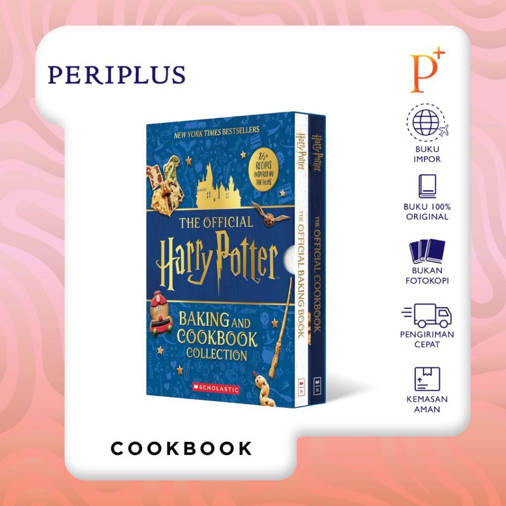 Jual Official Harry Potter Baking and Cookbook Collection ...