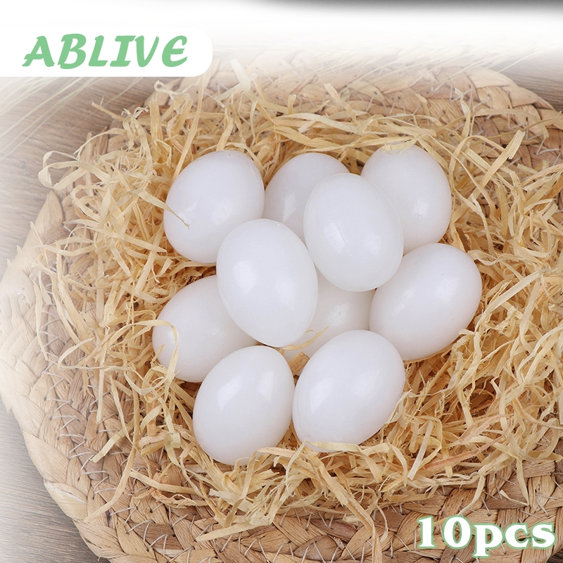 Jual Isi10 Telur Merpati Palsu Mainan Burung Merpati Telor Telur Palsu ...