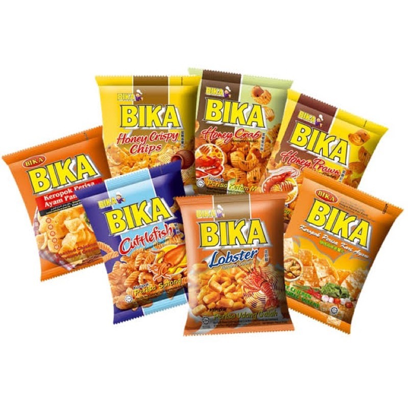 Jual Camilan / Makanan Ringan / Snack Import Malaysia Bika Flavoured ...
