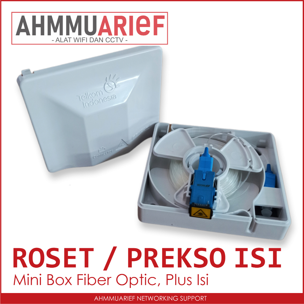 Jual ROSET PREKSO PREXO DENGAN ISI FIBER OPTIK MINI BOX FIBER OPTIC 15M ...