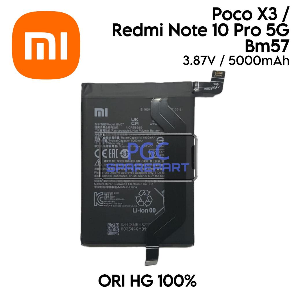 Jual Baterai BM-57 / BM57 / Xiaomi Pocophone Poco X3 / Redmi Note 10 ...