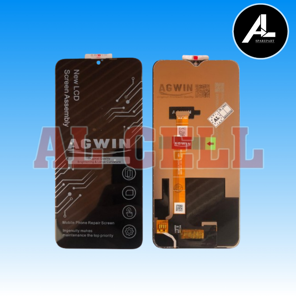 Jual LCD+TOUCHSCREEN REALME 5 PRO/RMX1971 BLACK AGWIN | Shopee Indonesia