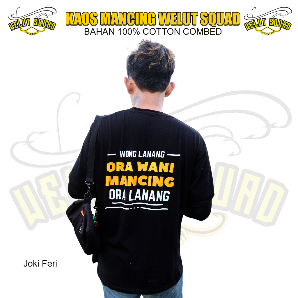 Jual KAOS MANCING WELUT SQUAD ORA WANI MANCING, BAJU MANCING WELUT ...