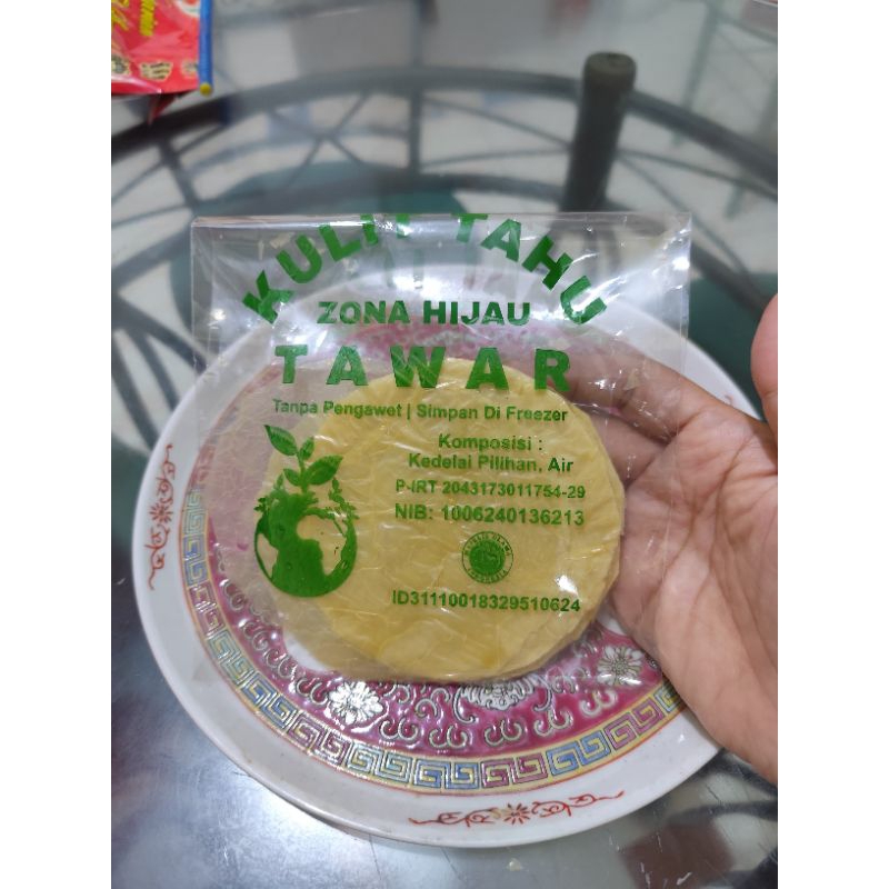 Jual Kulit Tahu Tawar BULAT/isi 50 lbr/10 Cm/bisa custom ukuran ...