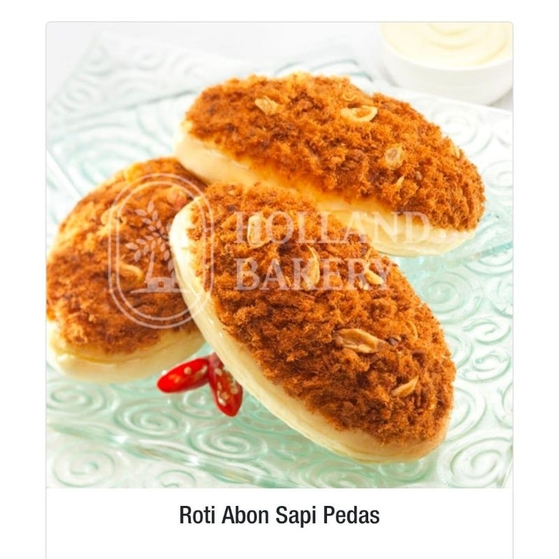 Jual Roti Abon Sapi Pedas Dan Manis Holland Bakery | Shopee Indonesia